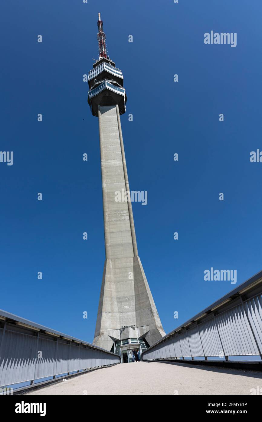 Television tower at Avala mountain in Belgrade, Serbia Stock Photo - Alamy