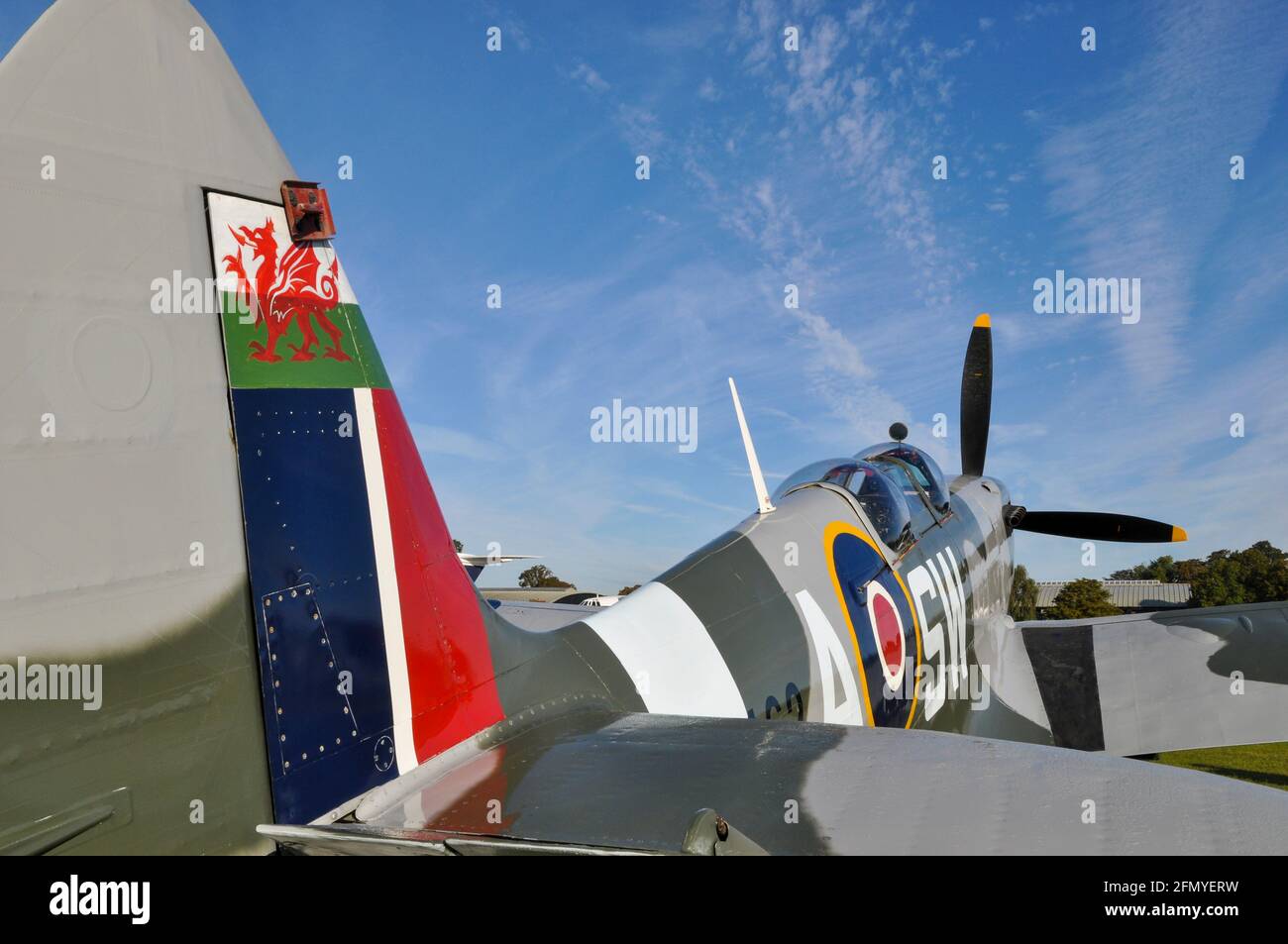 Two seat spitfire hi-res stock photography and images - Alamy