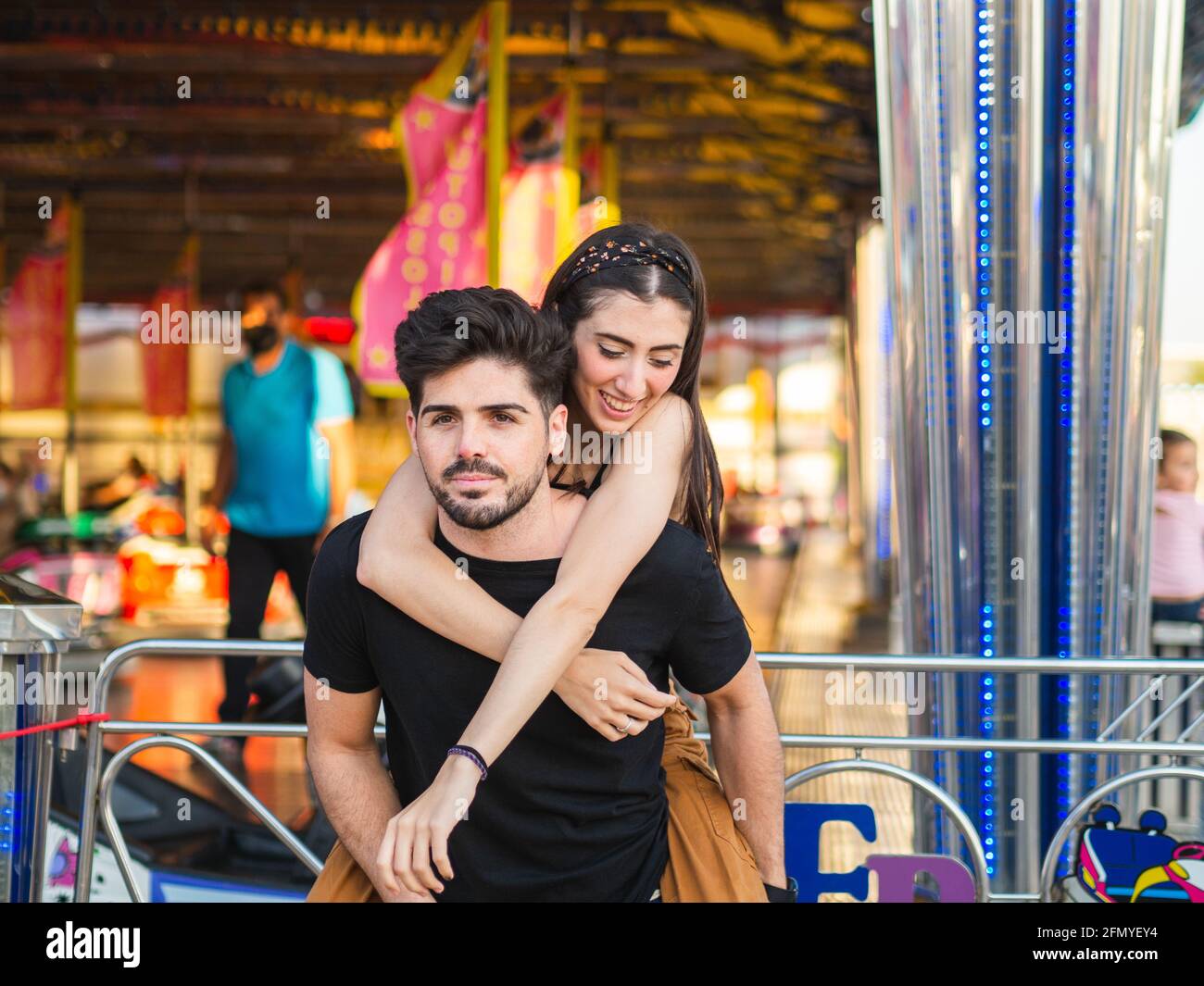 Spanish hugging hi-res stock photography and images - Alamy