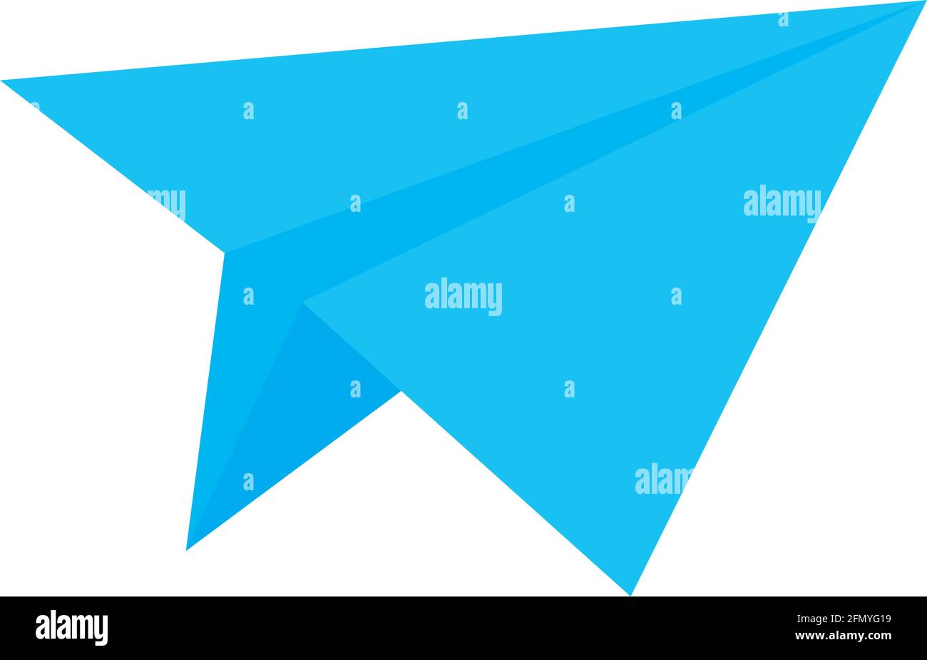 paper plane illustration Stock Vector Image & Art - Alamy