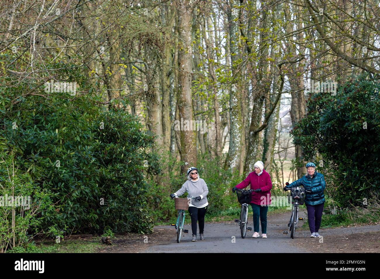 Walking and cycling paths hi-res stock photography and images - Alamy