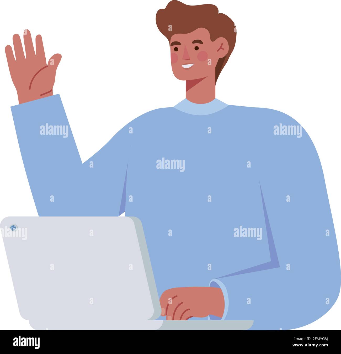 smiling adult representation Stock Vector Image & Art - Alamy