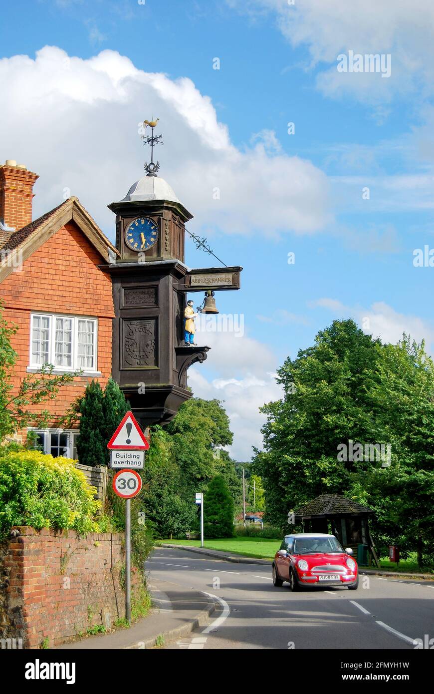 The Striking Hammer Clock, Abinger Hammer, Surrey, England, United ...