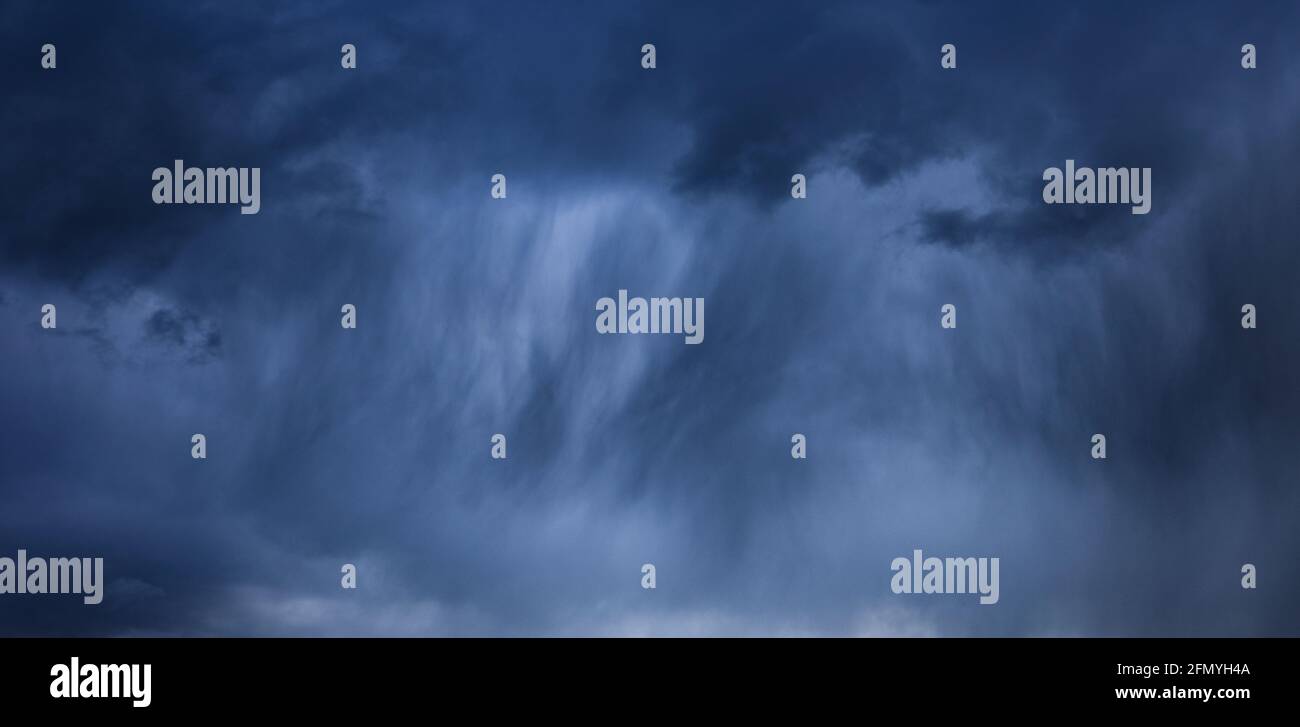 summer storm, raindrops falling from the clouds Stock Photo - Alamy