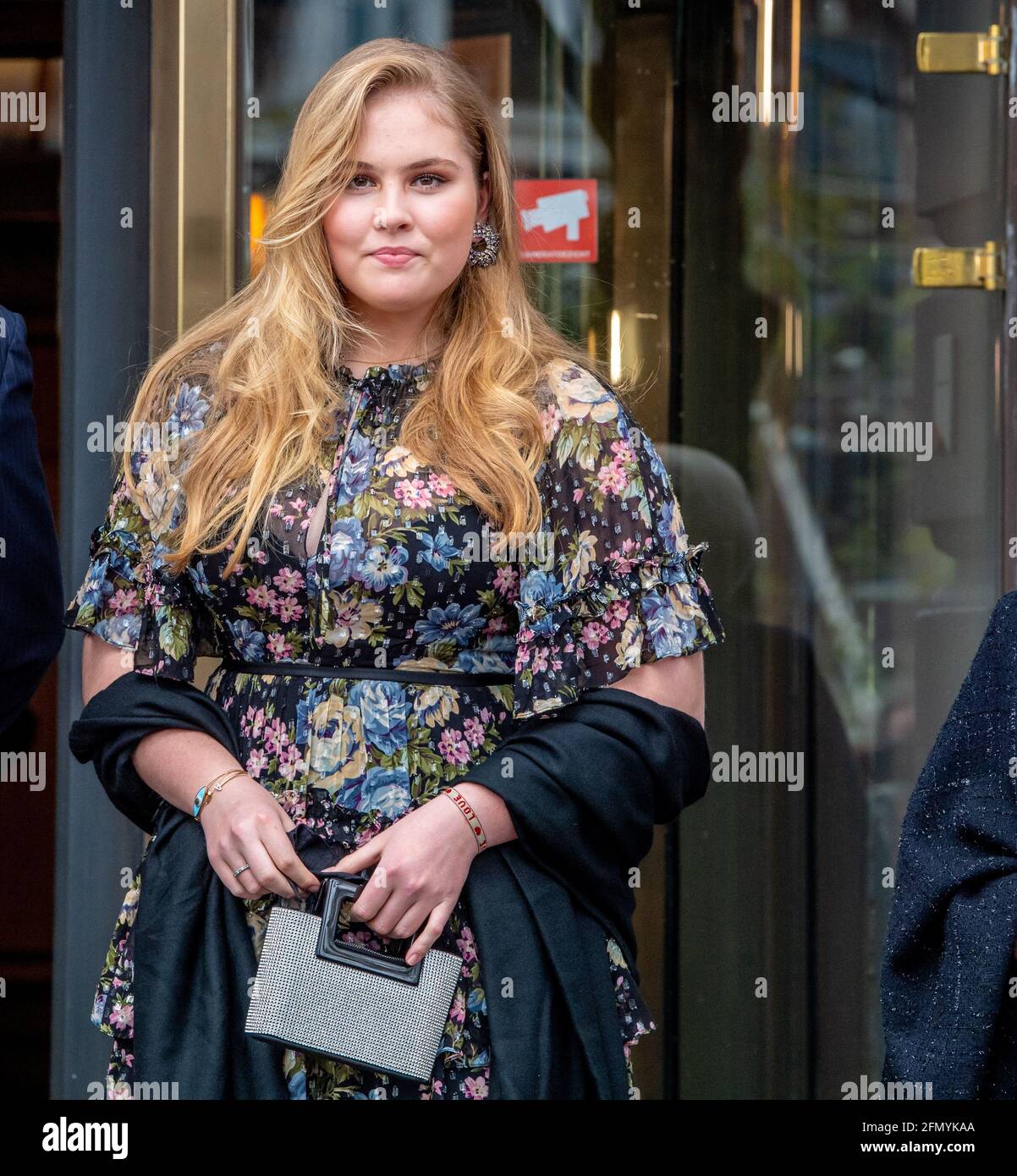 Princess Amalia at royal theater Carre in Amsterdam in connection with ...