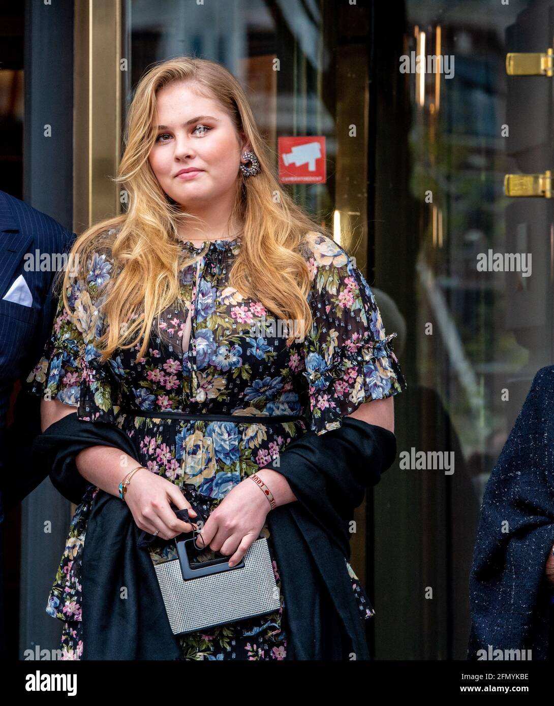Princess Amalia at royal theater Carre in Amsterdam in connection with ...