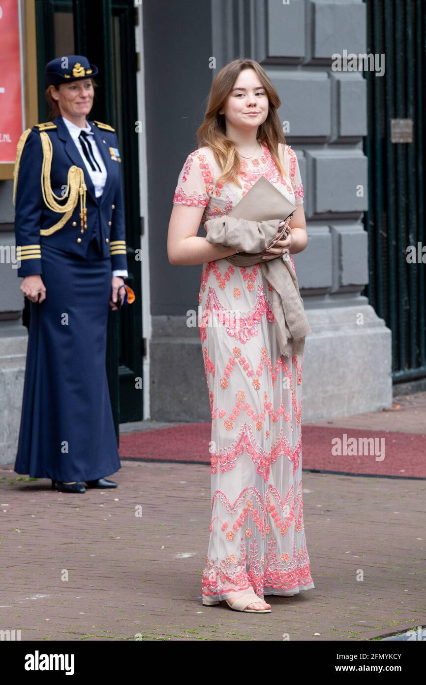 Amsterdam, The Netherlands. 12th May, 2021. Princess Ariane at royal ...