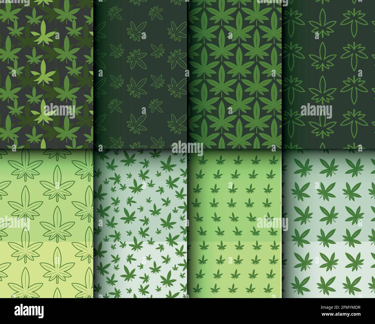 Wallpaper marijuana Stock Vector Images - Alamy