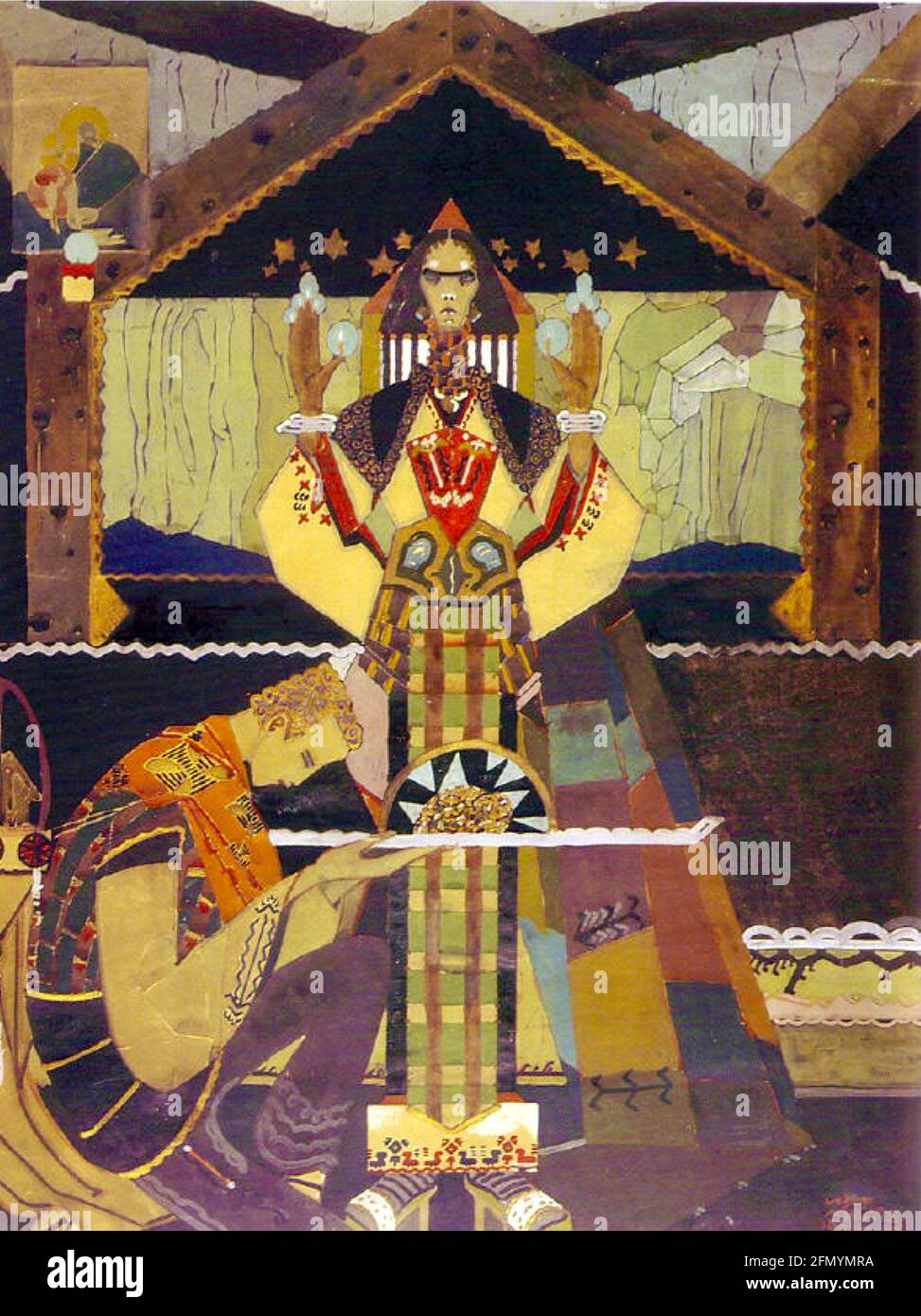 Ivan Milev - Fortune teller - 1923 Stock Photo - Alamy