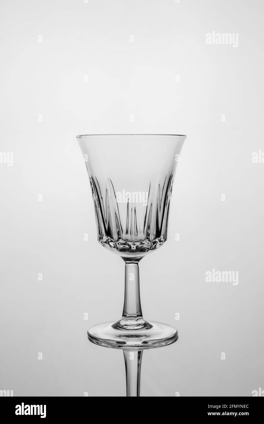 glass with reflection Stock Photo - Alamy