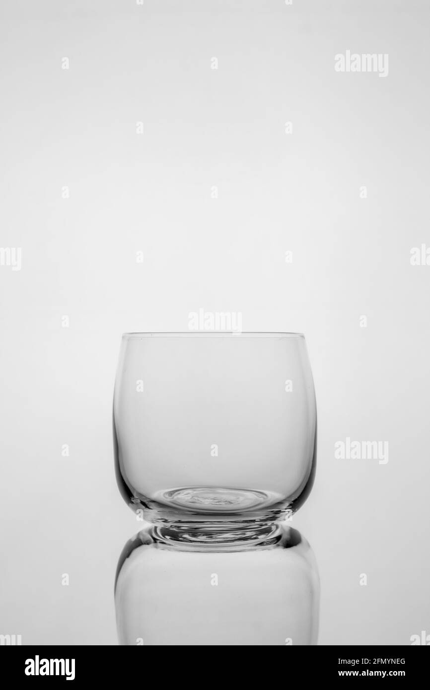 glass with reflection Stock Photo - Alamy
