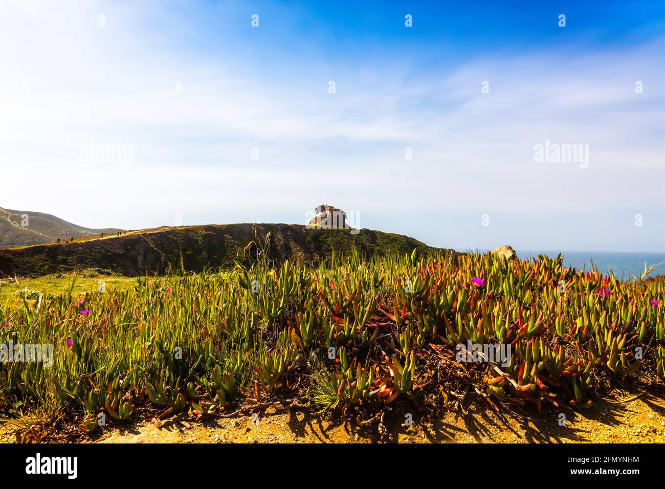 Bunker Point on HW 1 in California, old and abandoned WW2 navy ...