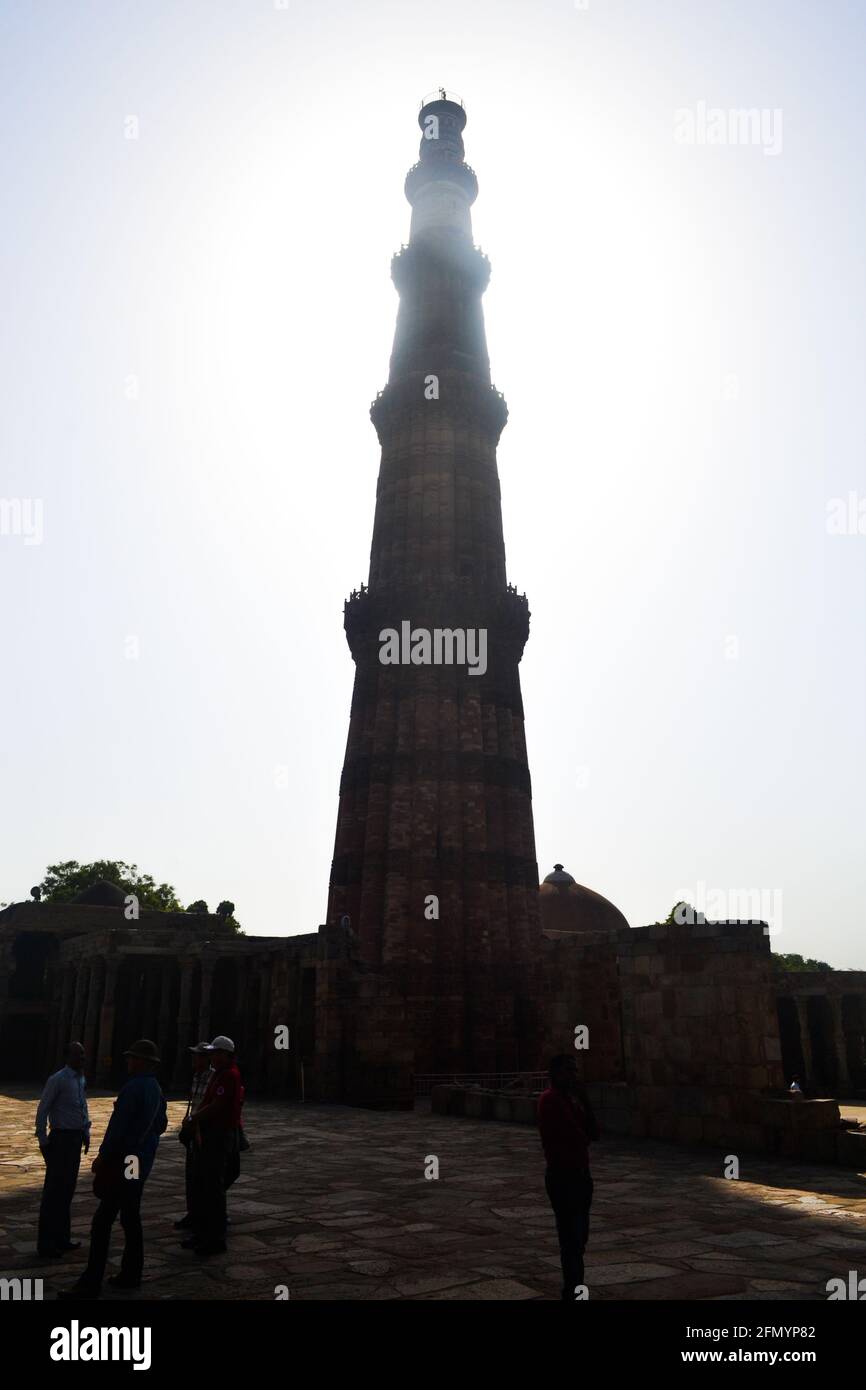 The Qutb Minar, also spelled as Qutub Minar and Qutab Minar, is a ...