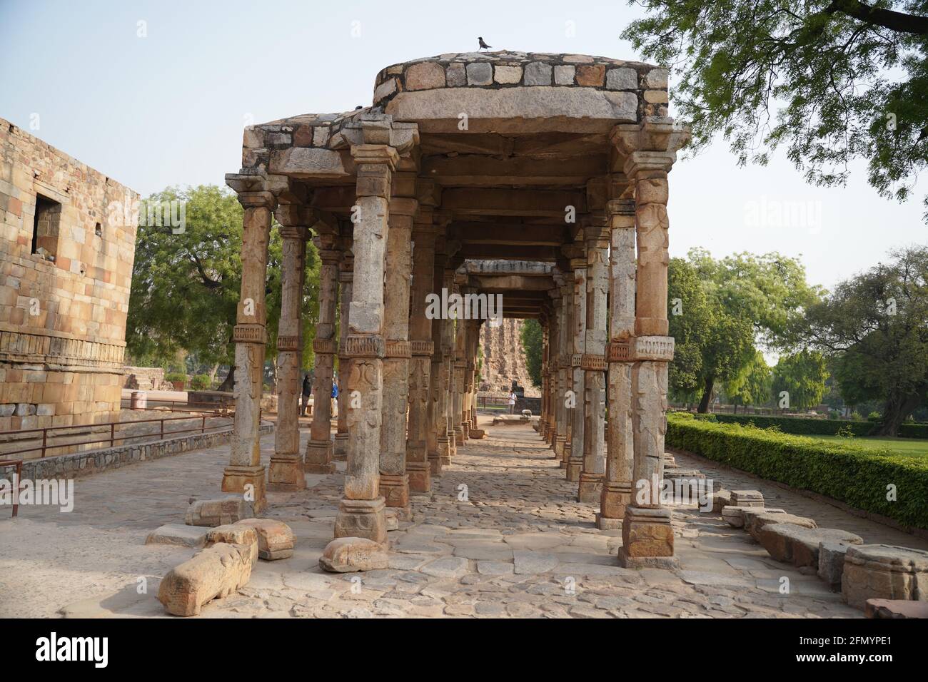 Qutub minar architectural pattern hi-res stock photography and images ...
