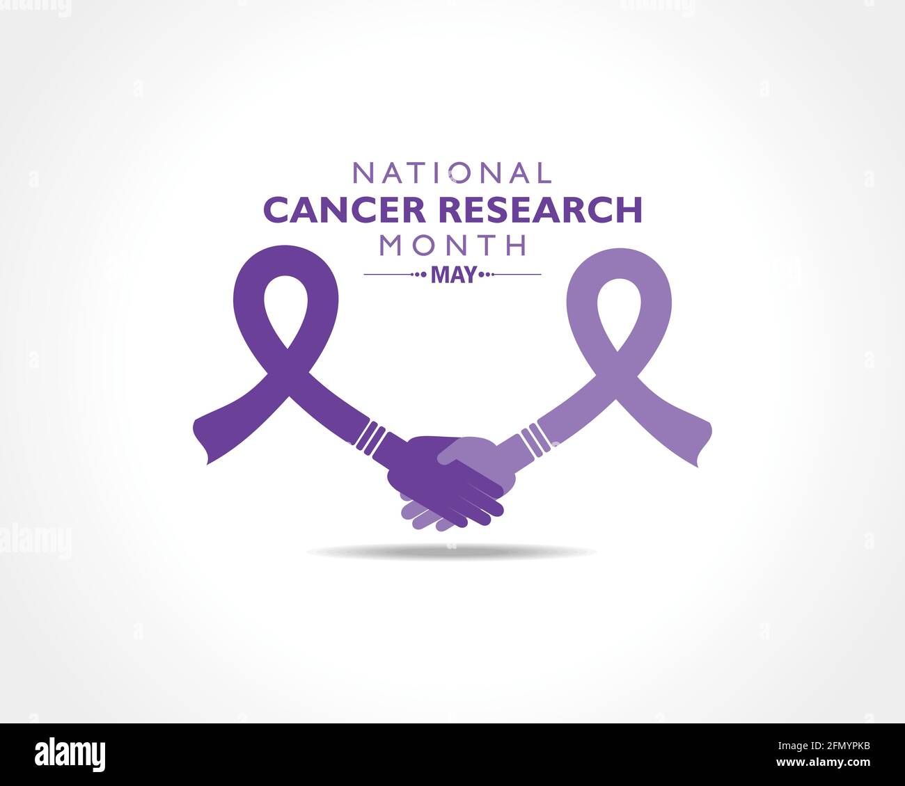 Vector Illustration of National Cancer Research Month observed in May ...