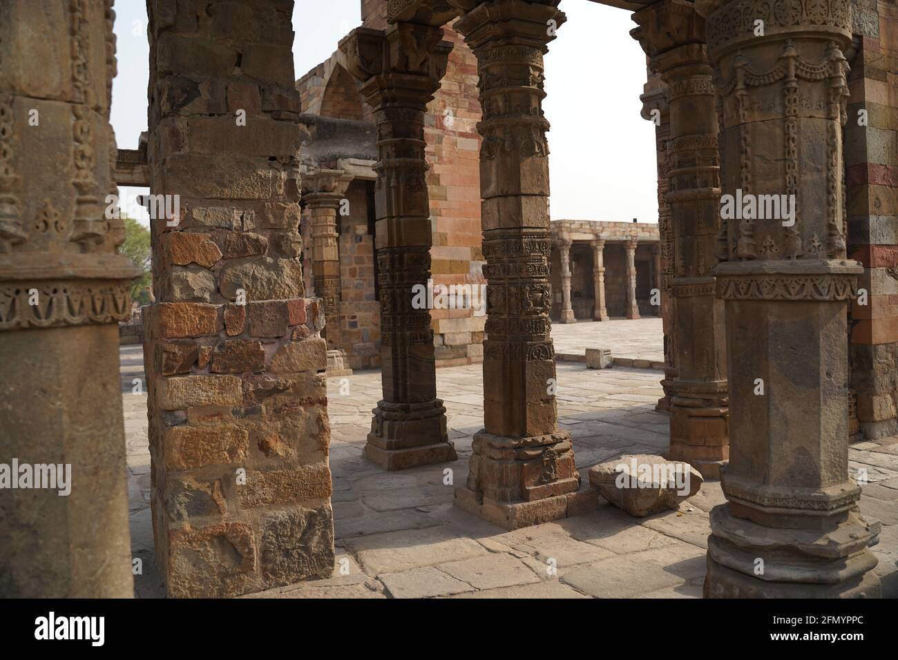 The Qutb Minar, also spelled as Qutub Minar and Qutab Minar, is a ...