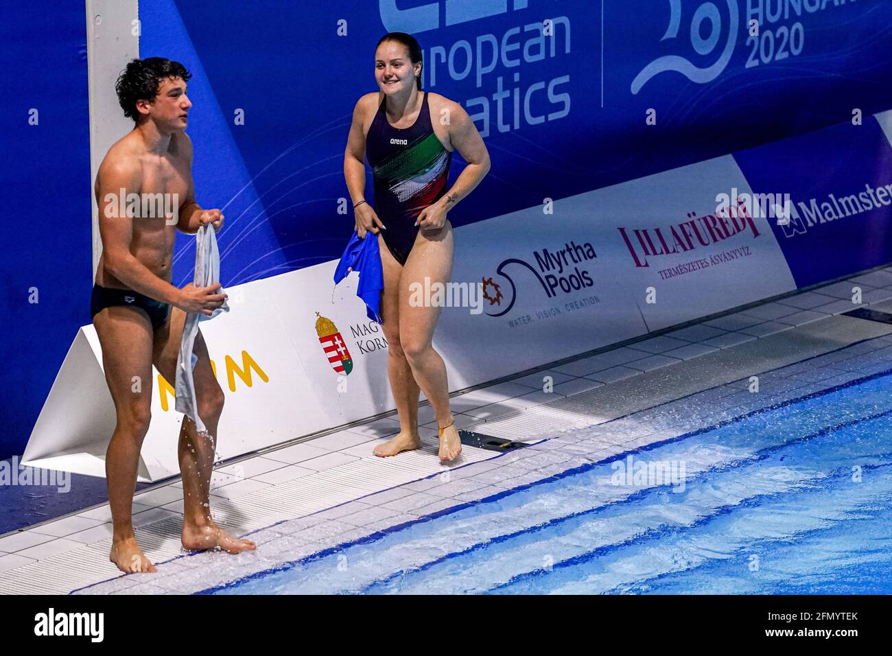 Budapest, Hungary. 12th May, 2021. BUDAPEST, HUNGARY - MAY 12: Matteo ...