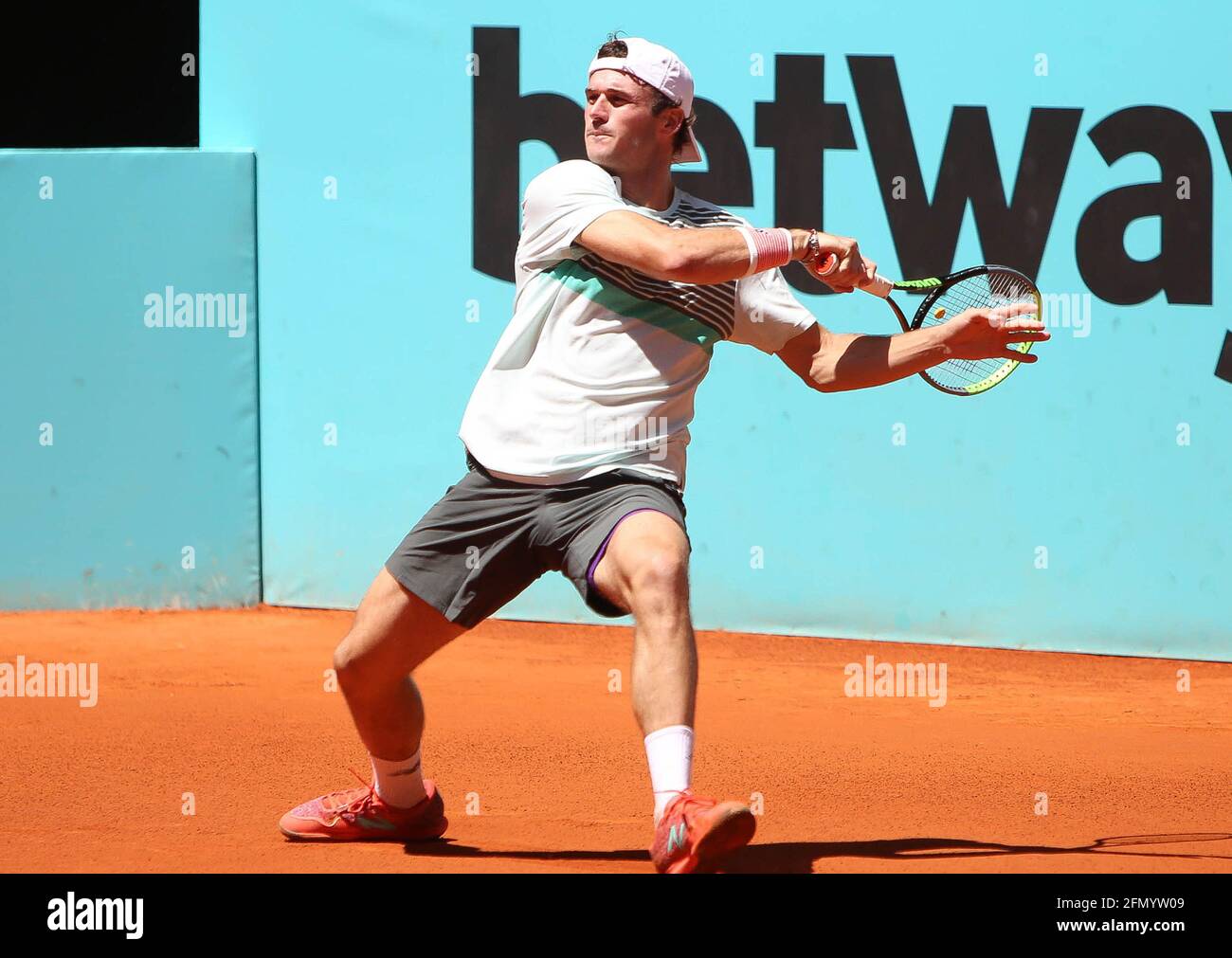 Tommy Paul of USA during the Mutua Madrid Open 2021, Masters 1000 ...