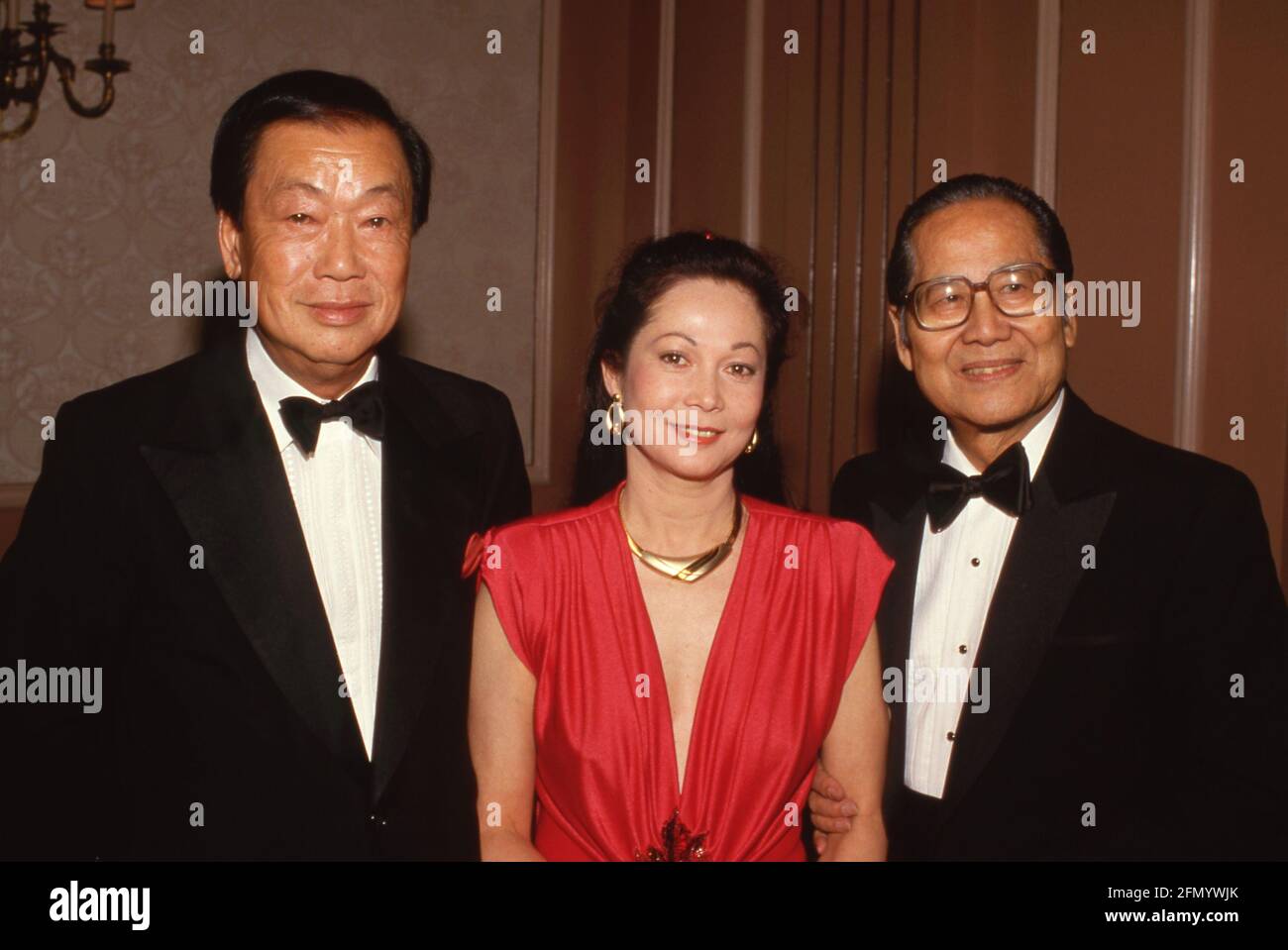 Benson Fong, Nancy Kwan and Keye Luke at the Third Annual Association ...