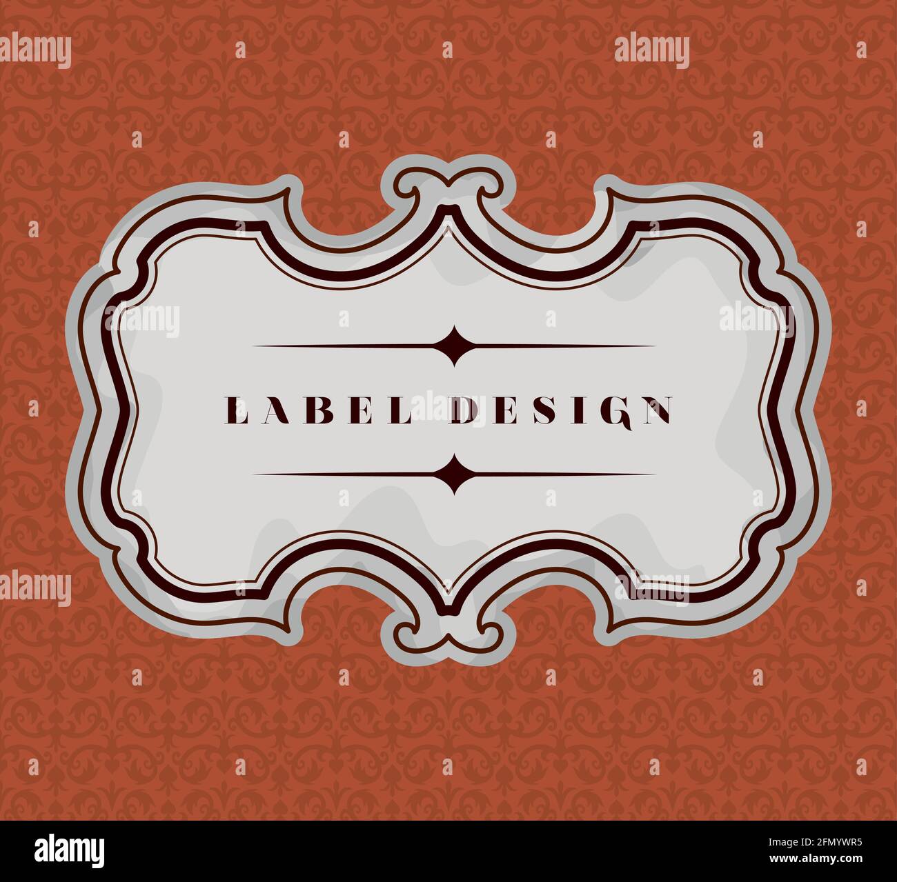 white label design Stock Vector Image & Art - Alamy
