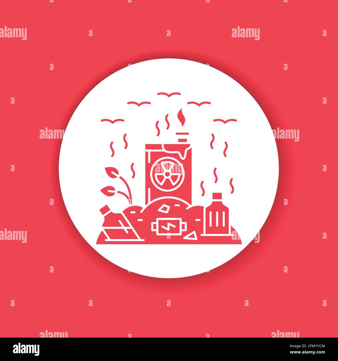 Contamination of soil Stock Vector Images - Alamy