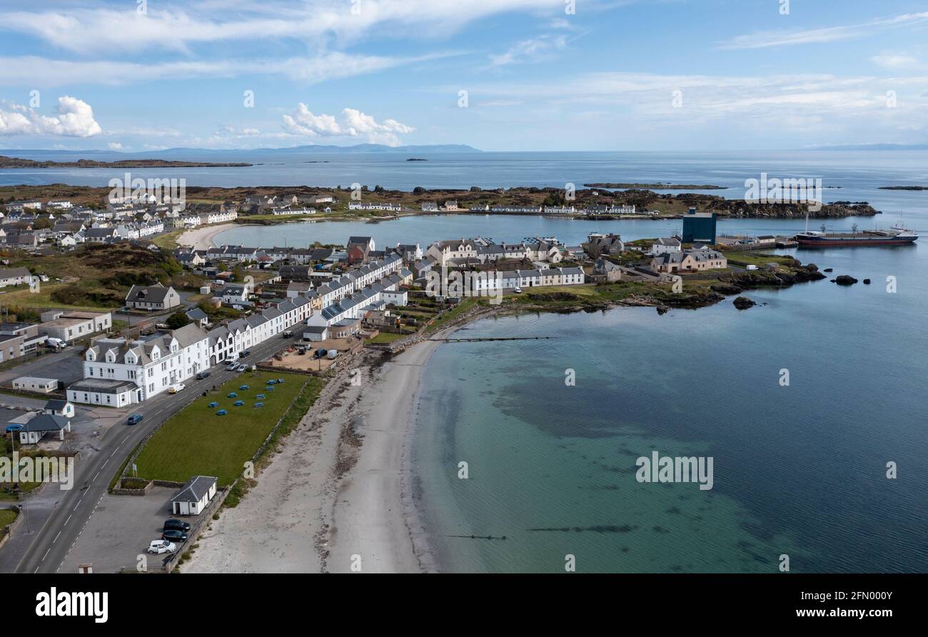 Aerial view port ellen islay hi-res stock photography and images - Alamy