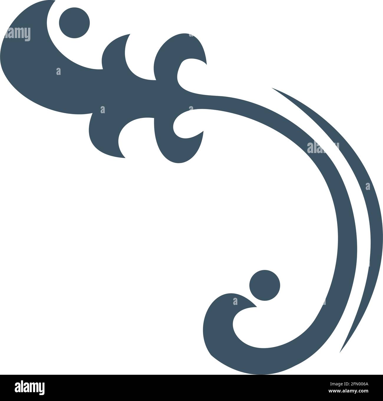 decorative damascus element on background Stock Vector Image & Art - Alamy