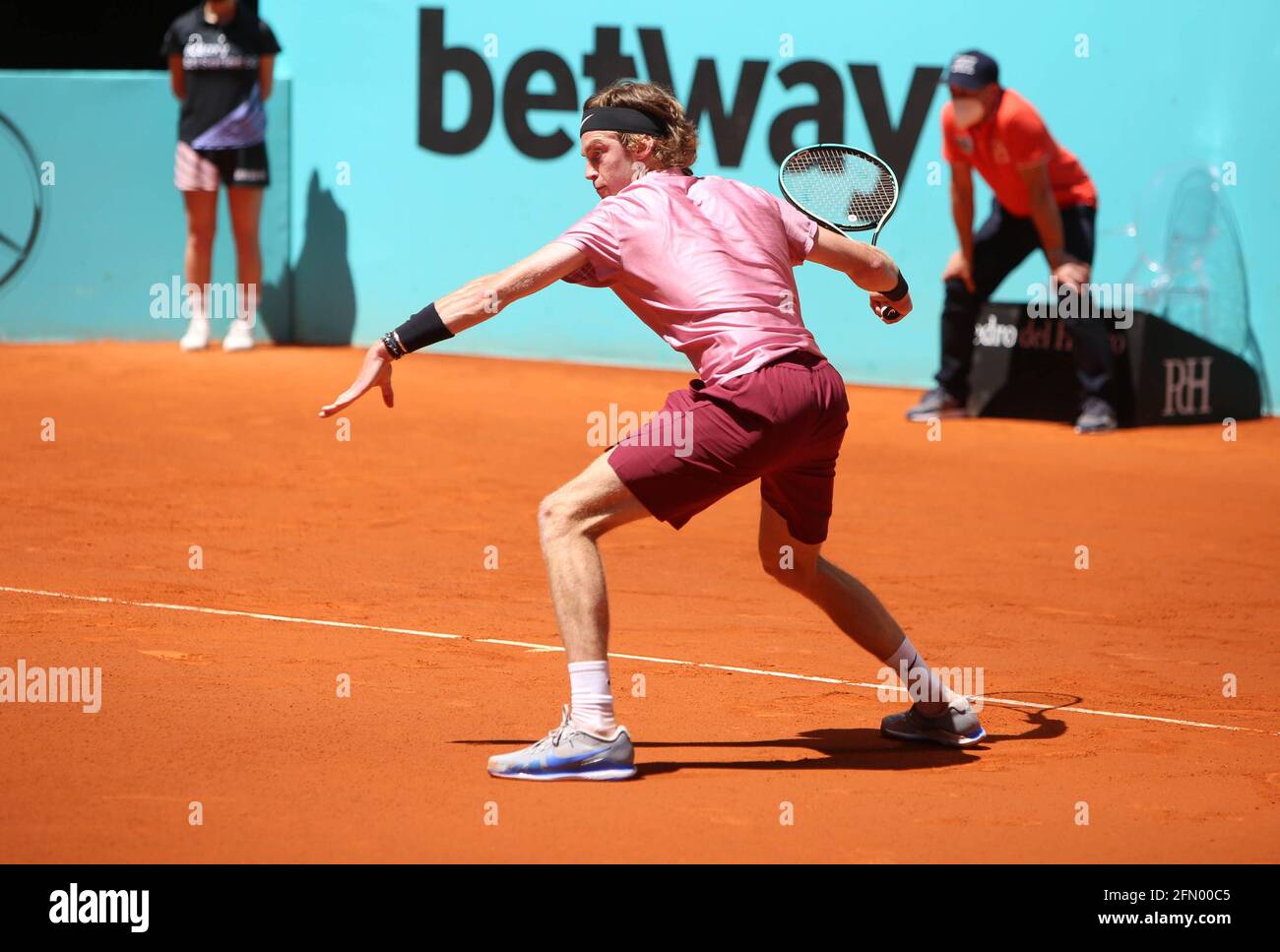 Andrey Rublev of Russe during the Mutua Madrid Open 2021, Masters 1000 ...
