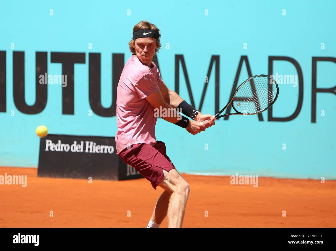 Andrey Rublev of Russe during the Mutua Madrid Open 2021, Masters 1000 ...