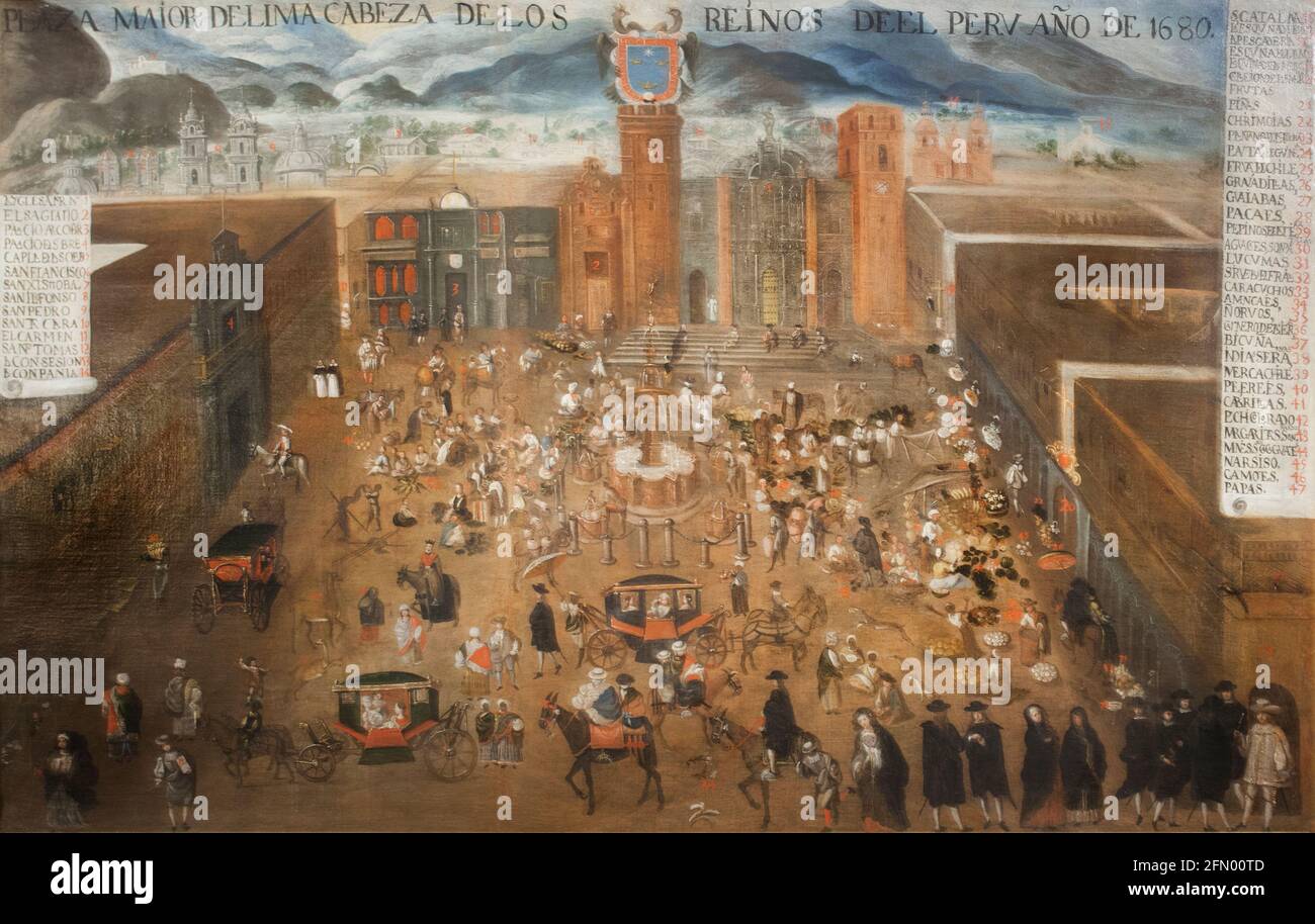 Lima Main Square High Resolution Stock Photography and Images - Alamy