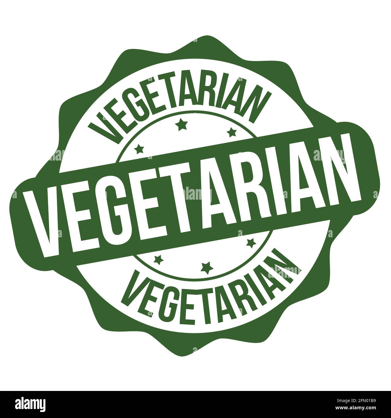 Vegetarian label hi-res stock photography and images - Alamy