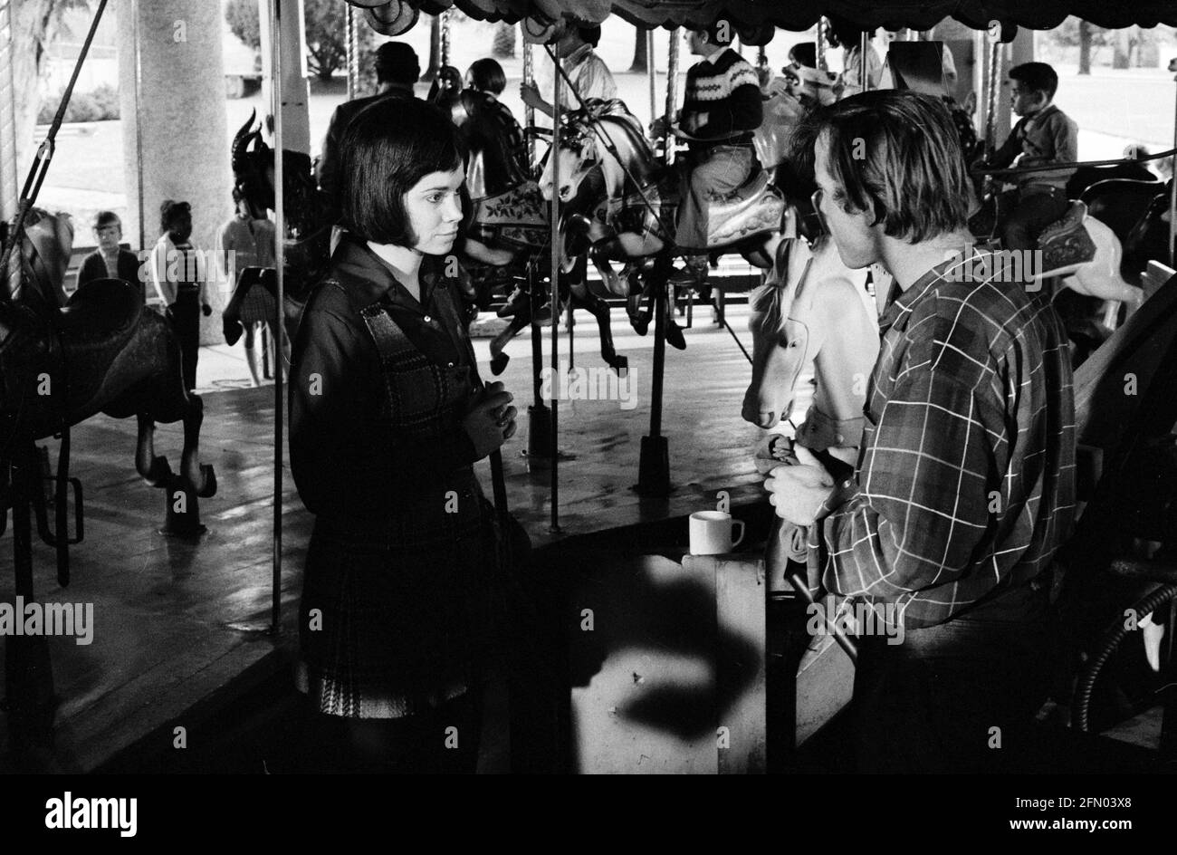 Cactus in the Snow (1971) Mary Layne, Date: 1971 Stock Photo - Alamy