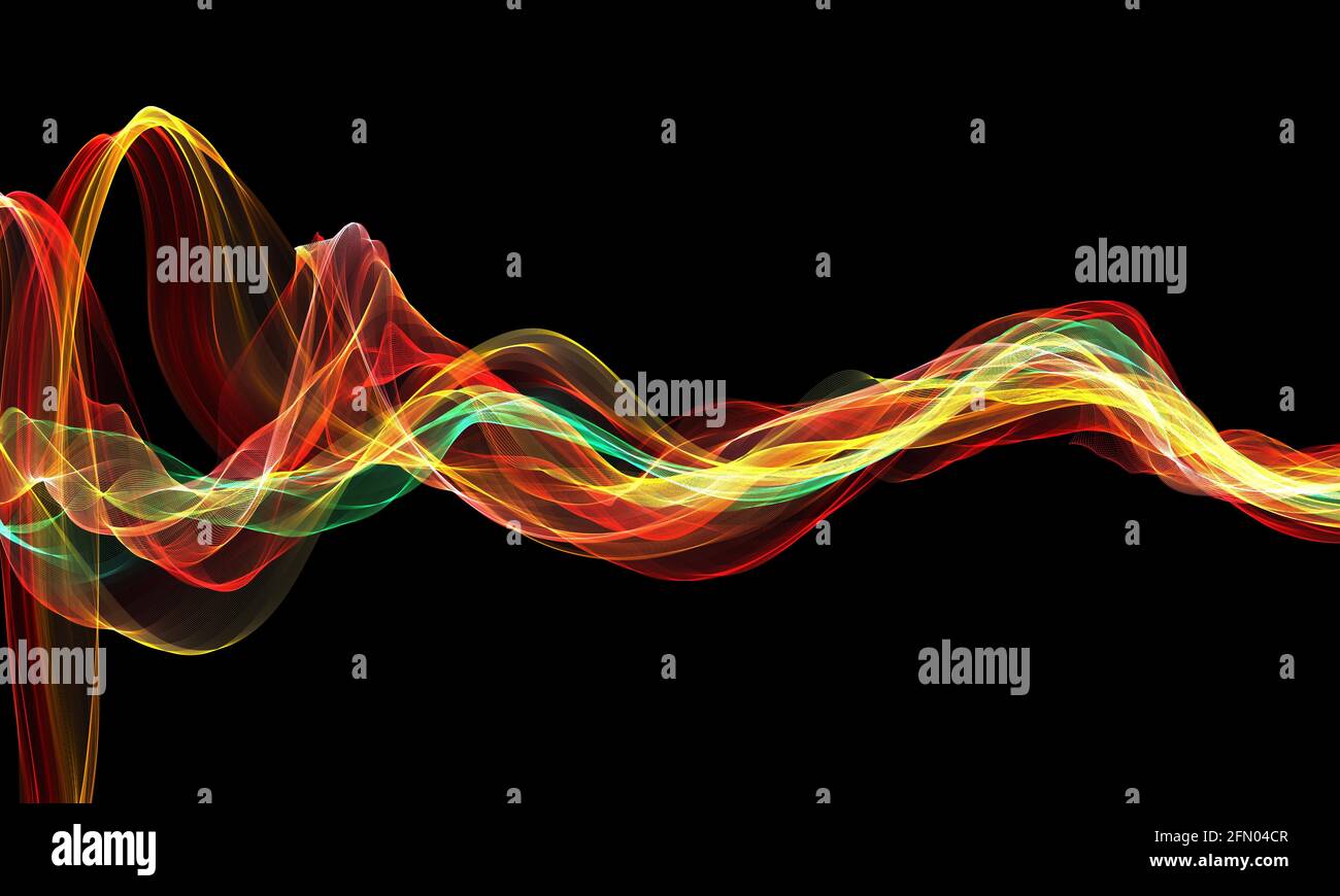 red fire abstract pattern illustration background. Blurred of fire ...