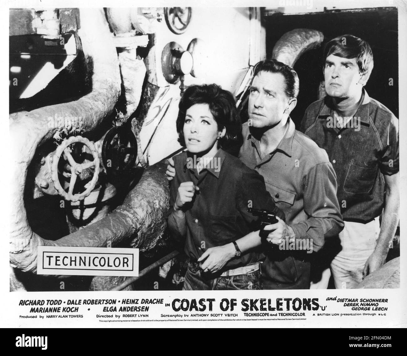 Coast of Skeletons (1964) Richard Todd, Marianne Koch, Derek Nimmo ...