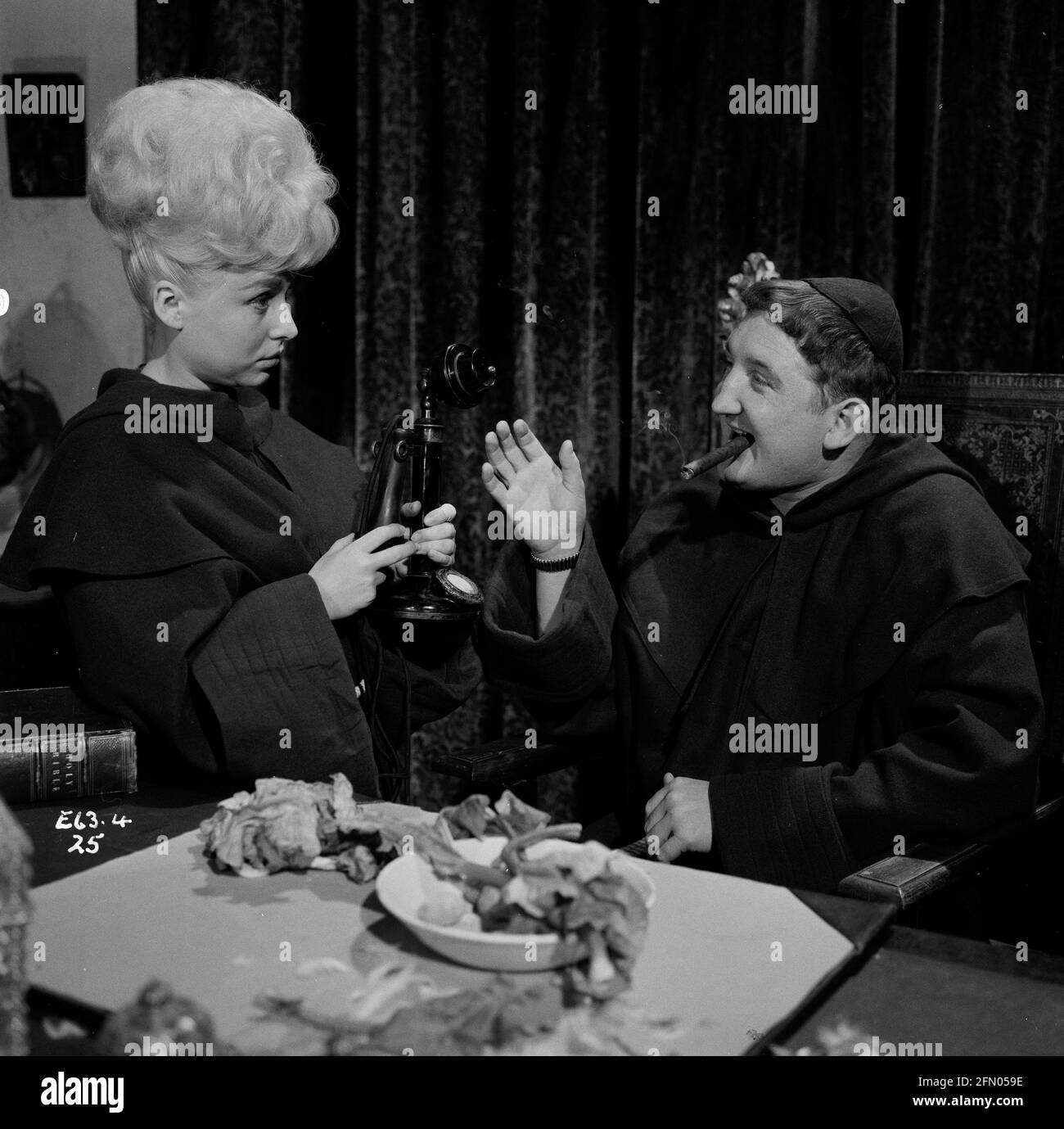 Crooks in Cloisters (1964) Barbara Windsor, Ronald Fraser, Date: 1964 ...