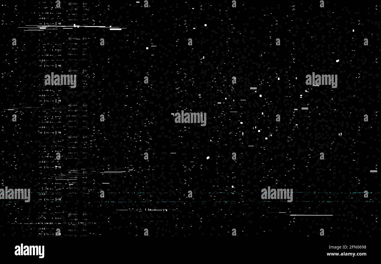 Glitch VHS effect. Analog no signal. Retro overlay effect. Vintage ... Glitch VHS effect. Analog no signal. Retro overlay effect. Vintage ...