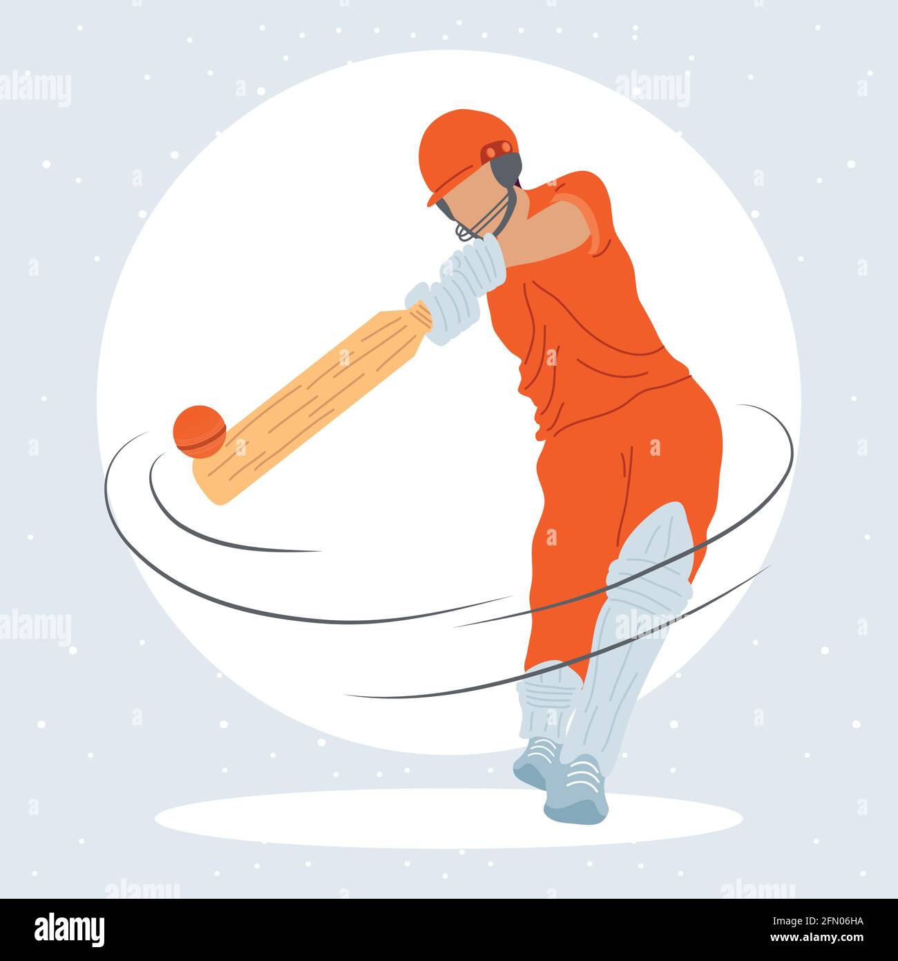 Professional cricket player Stock Vector Images - Alamy