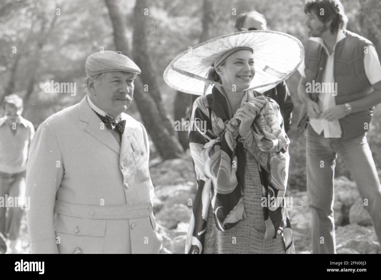 Evil Under the Sun (1982) Peter Ustinov, Jane Birkin, Date: 1982 Stock ...