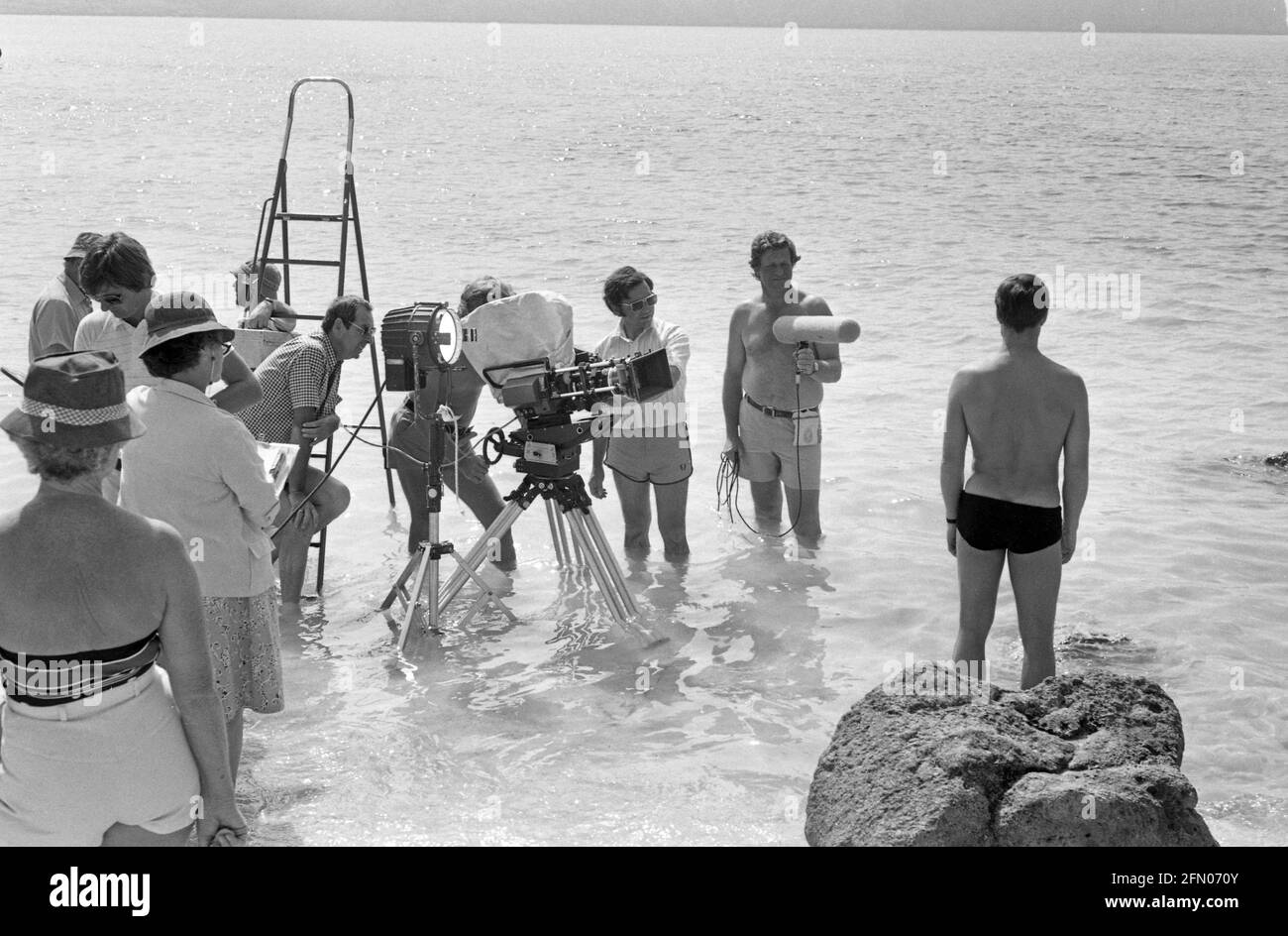 Evil Under the Sun (1982) Nicholas Clay, Date: 1982 Stock Photo - Alamy