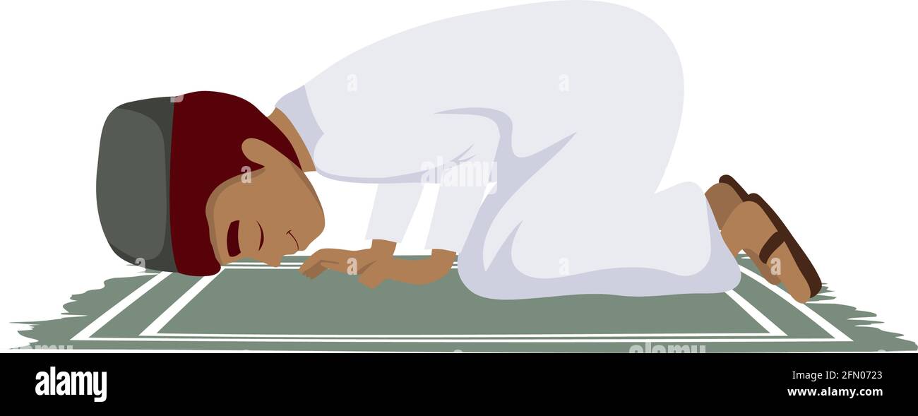 Arabic carpet praying Stock Vector Images - Alamy