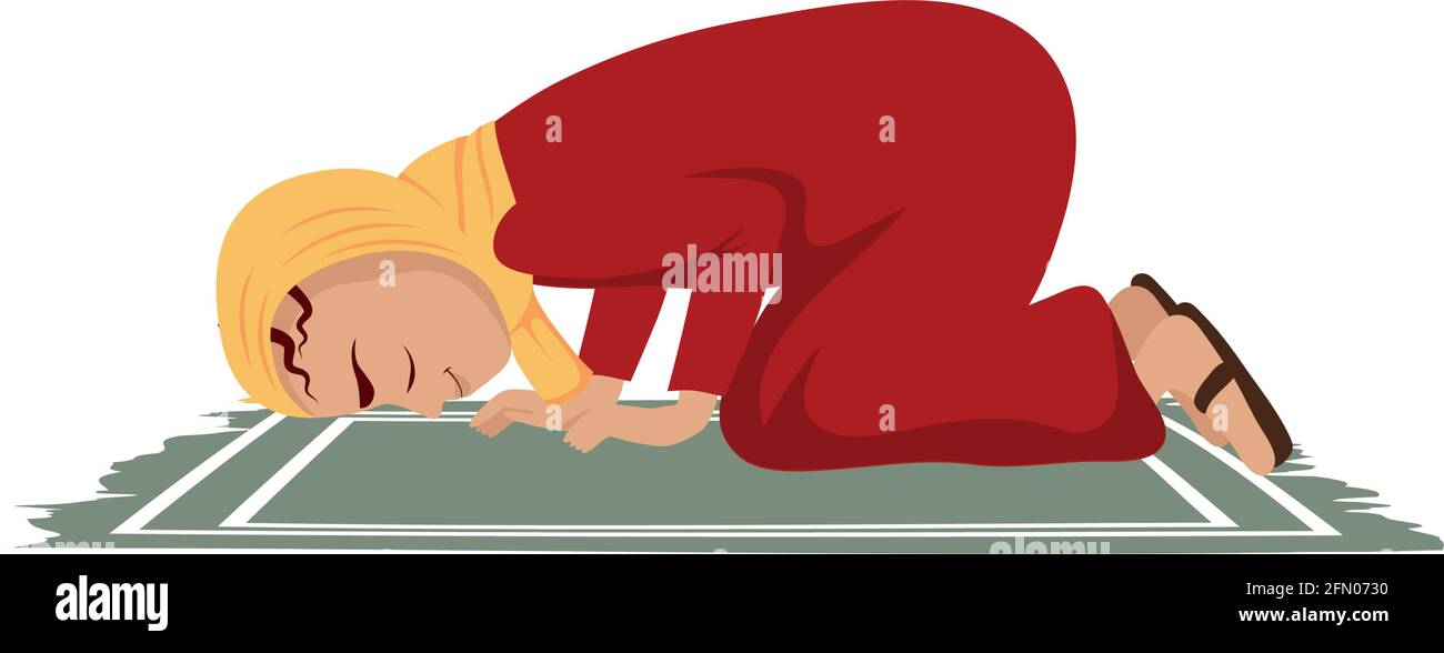 Arabic carpet praying Stock Vector Images - Alamy