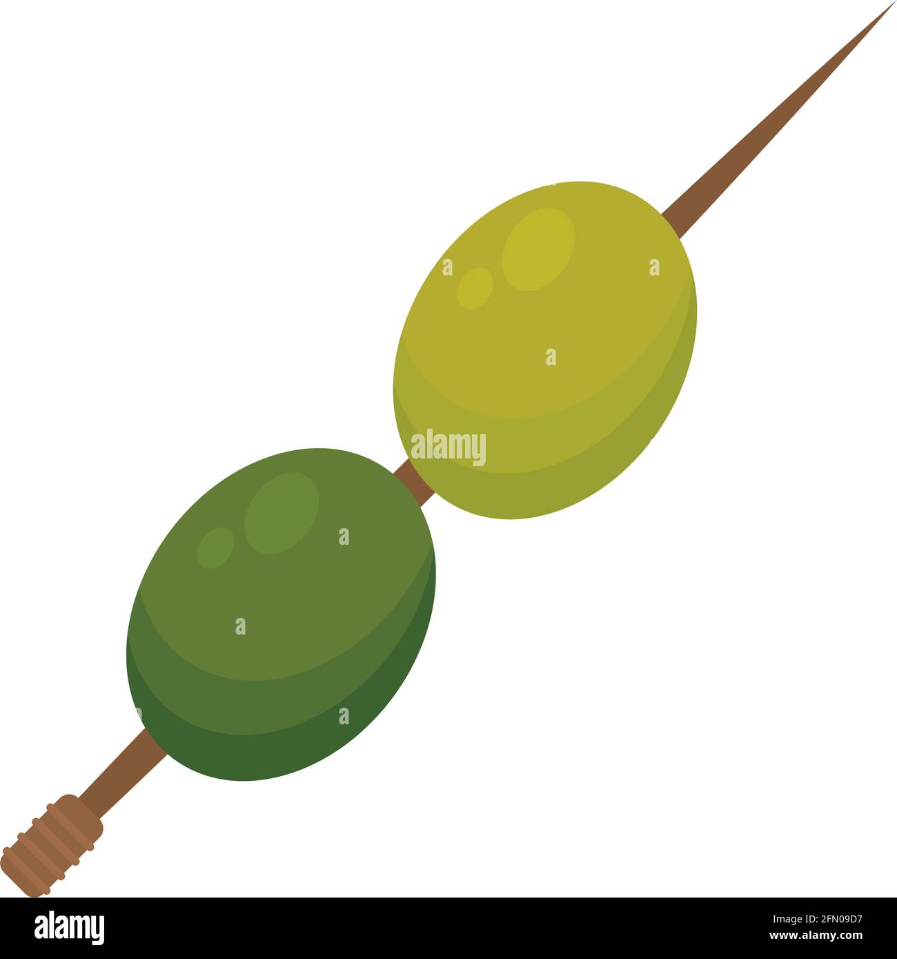 Stick with olives Stock Vector Images - Alamy
