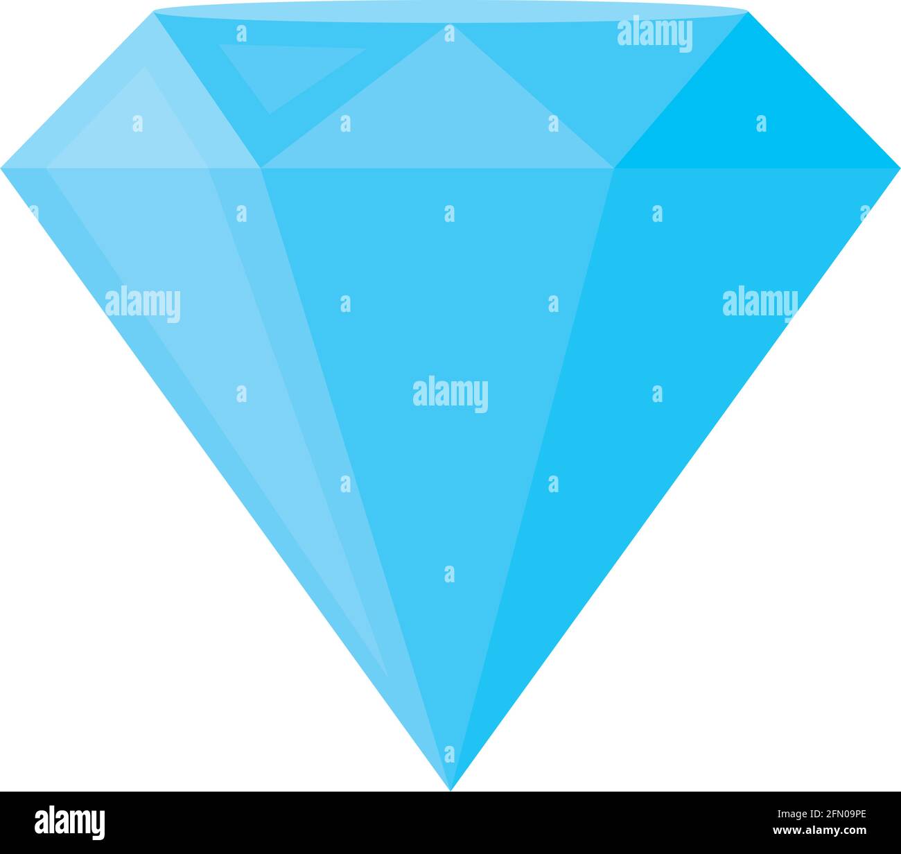 blue diamond on white background Stock Vector Image & Art - Alamy