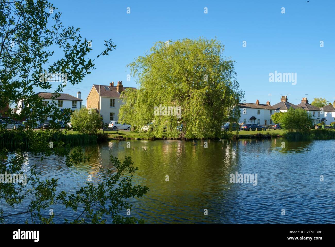 West End Village, Esher, Surrey, England, UK. Quintessential English ...