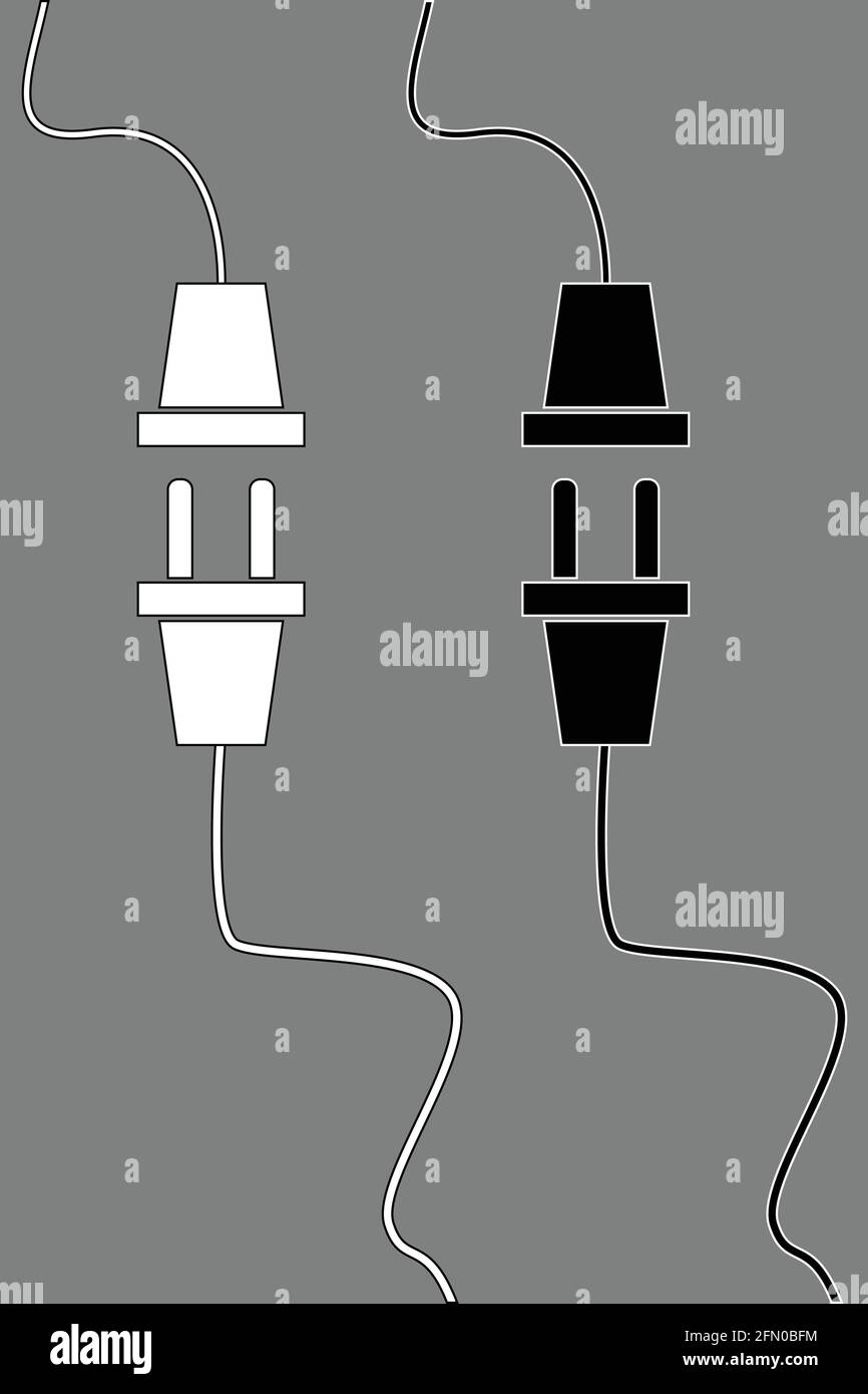 Wire connection Stock Vector Images - Alamy