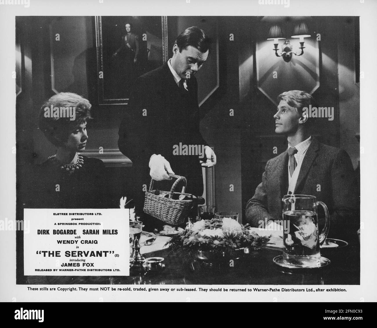 The Servant (1963) Date: 1963 Stock Photo - Alamy