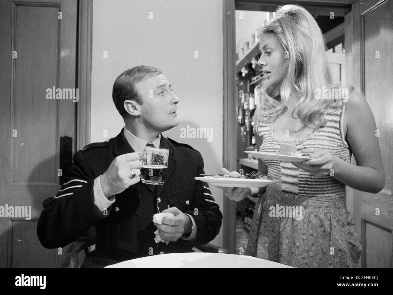 The Wicker Man (1973) Edward Woodward, Britt Ekland Date: 1973 Stock Photo - Alamy