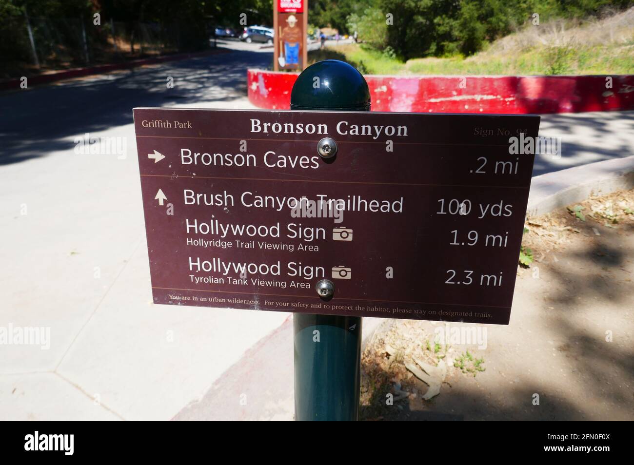 Los Angeles, California, USA 4th May 2021 A general view of atmosphere of Bronson Caves Park ...