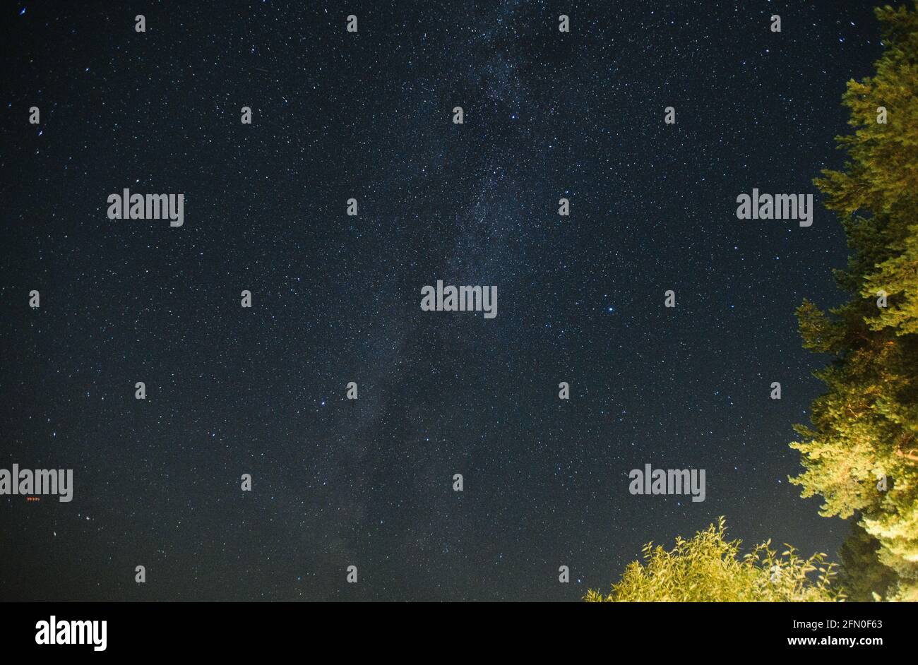 starry night sky milky way Stock Photo - Alamy