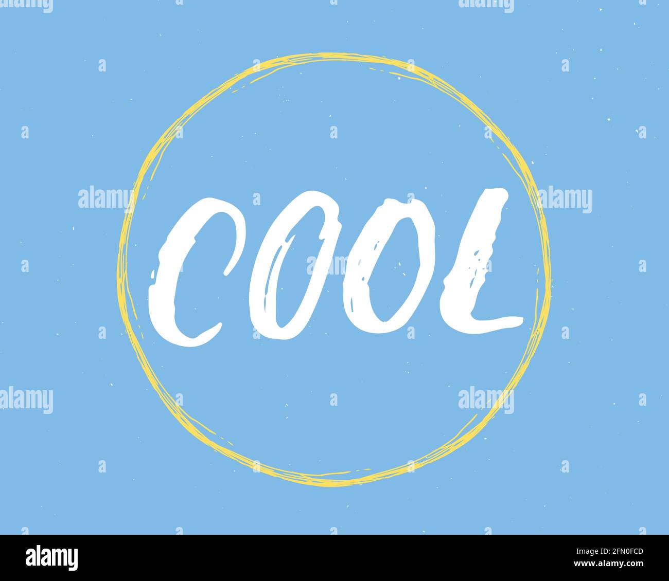 Cool lettering handwritten sign, Hand drawn grunge calligraphic text ...